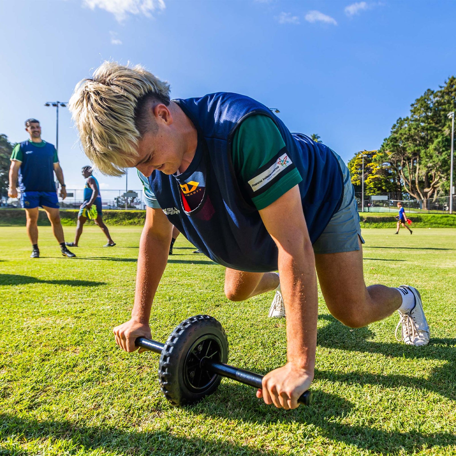 Scrum Roller Exercise Wheel – Silver Fern