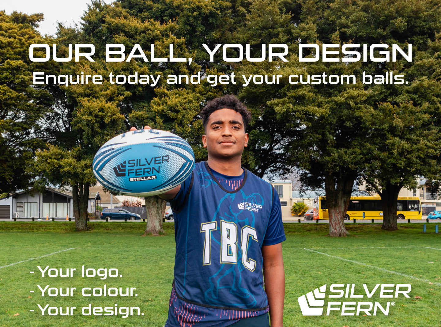 Custom Balls – Silver Fern