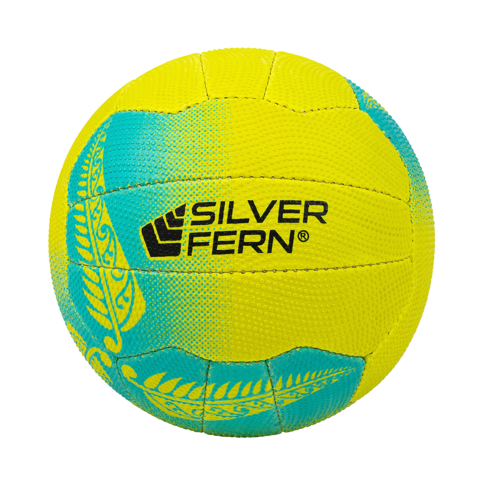 Falcon Yellow/Blue Ball Size 5 – Silver Fern