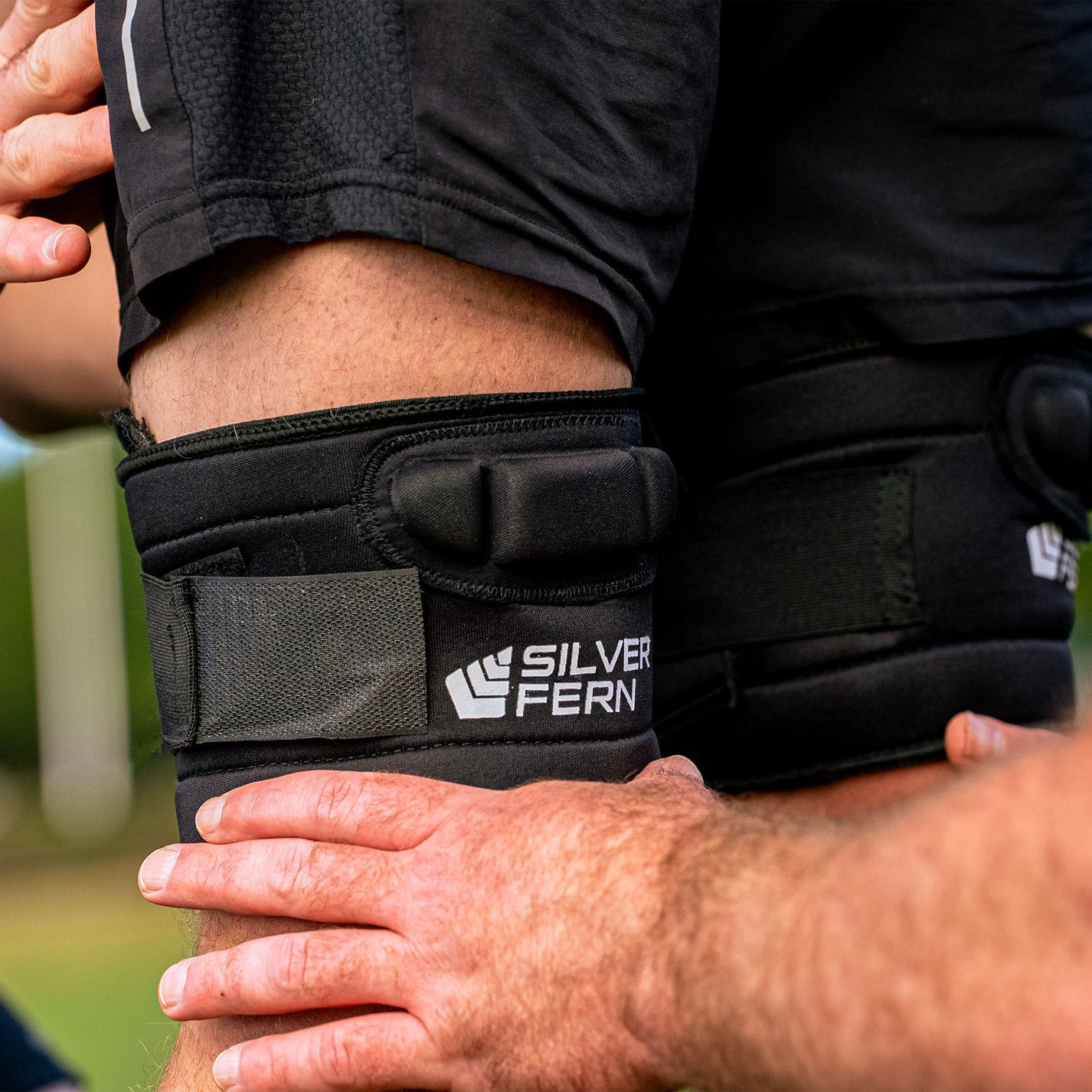 Rugby Lineout Leg Supports (Pair) – Silver Fern